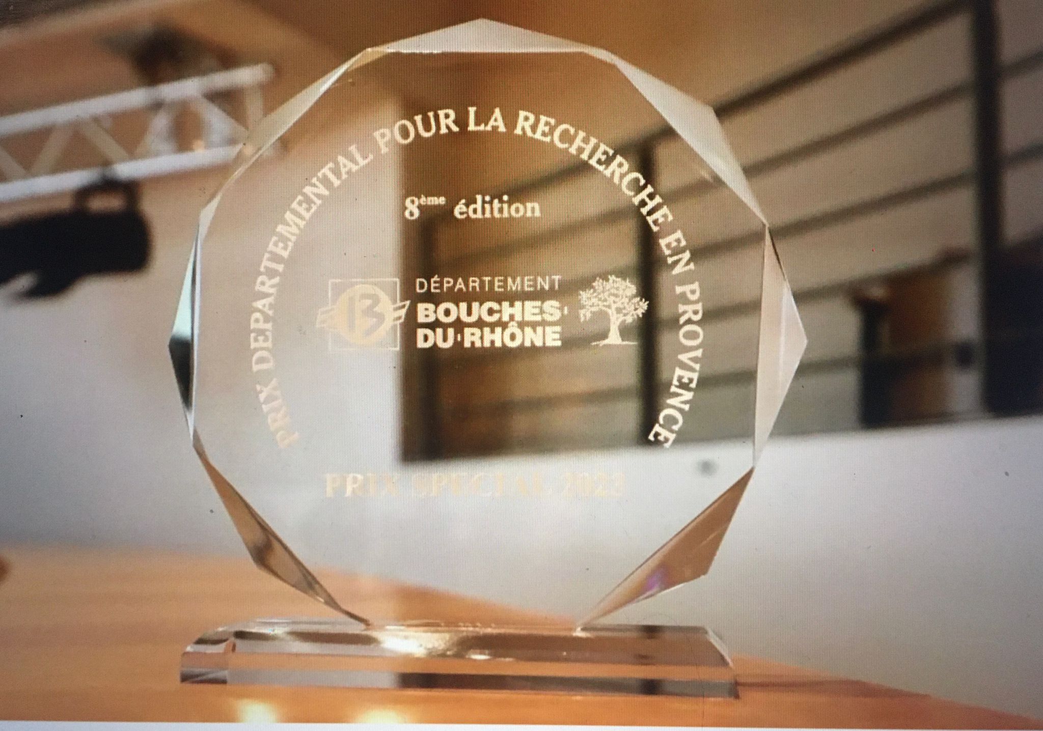 Eric Cascales, recipient of the 2023 Provence Departmental Research ...